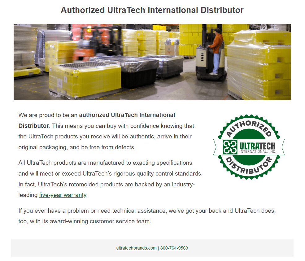 Ultratech | Fast Shipping Directly to You! Page 3 - SCI Containers