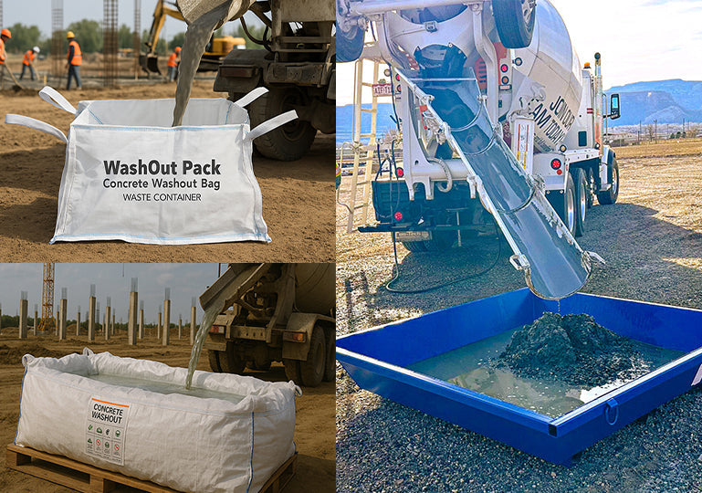 Concrete Washout Containment | Eco-Friendly Solution - SCI Containers