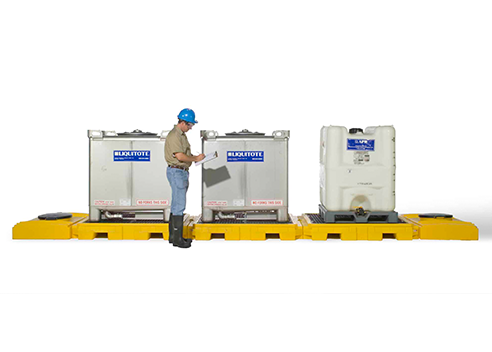 Ultra-Modular IBC Spill Pallet® 3-Tank Model - SCI Containers