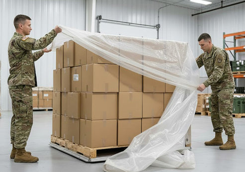 Cargo Pallet Covers NSN 3990-00-930-1480 - Military Grade - SCI Containers