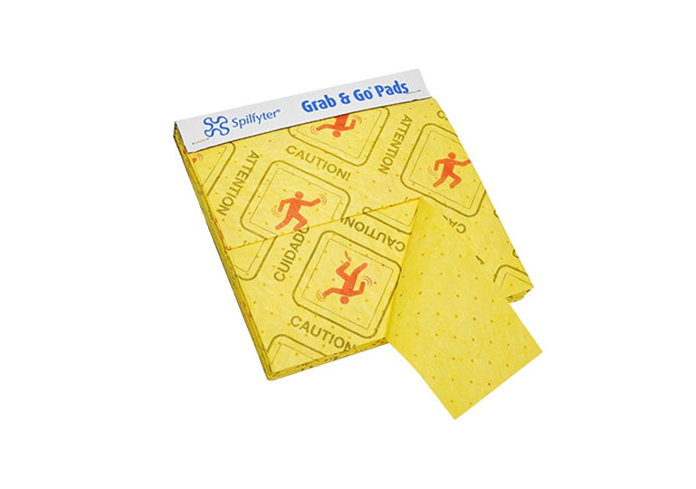 Spilfyter Grab & Go Pads – Hi-Vis Universal Sorbent Tablets (HVU-70TAB ...