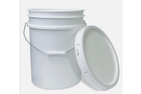 Plastic 5 Gallon Open Top Pail (snap on lid) – SCI Containers