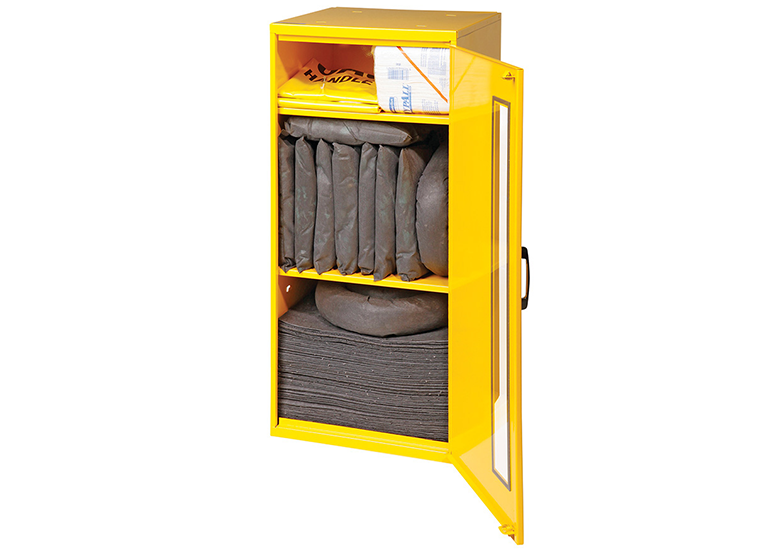 Universal Wall Mount Cabinet Spill Kit - SCI Containers