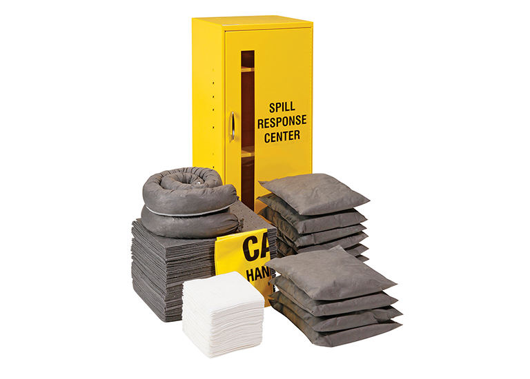 Universal Wall Mount Cabinet Spill Kit - SCI Containers